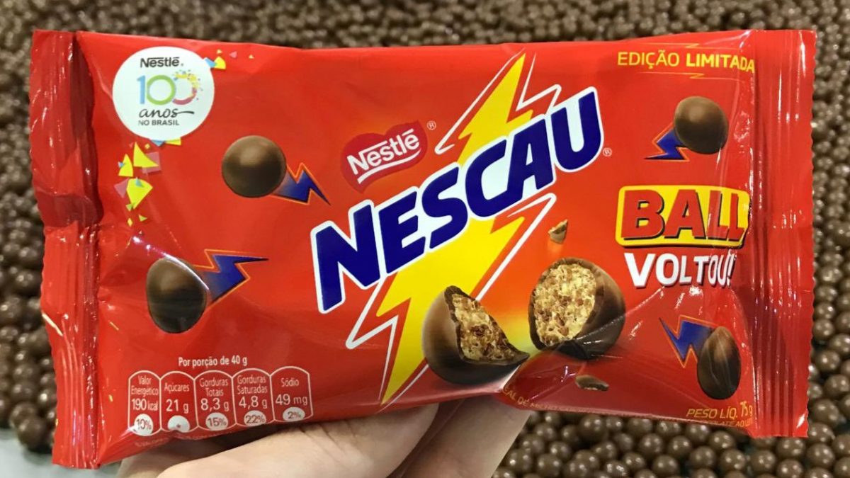 Nestlé relança Nescau Ball em edição limitada - YCAR Artes Gráficas
